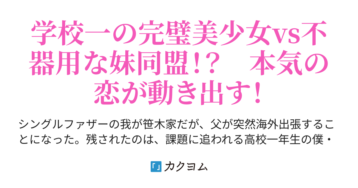メイドとして雇った同級生の美少女と半同棲生活を始めてから、絶賛反抗期中の妹たちがなぜかやたらと絡んでくる。(澪標 みお) カクヨム