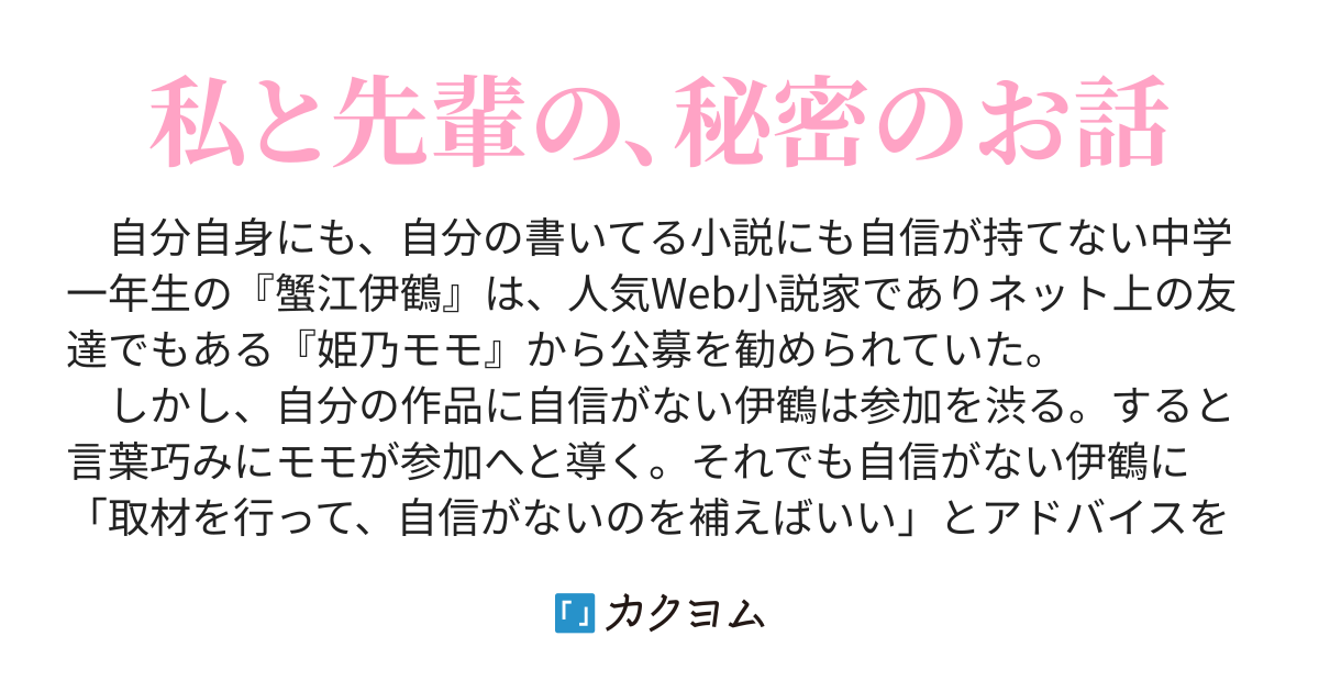 私が小説を書くときは（富升針清） カクヨム