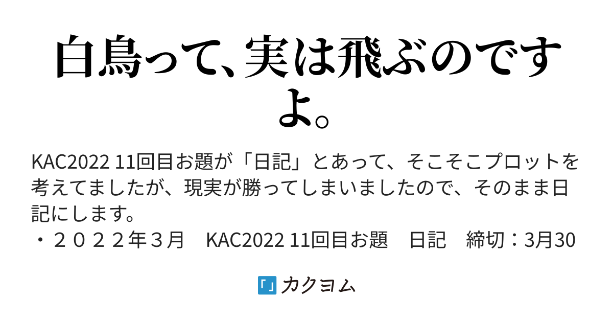 虚構から飛ぶ（判家悠久） カクヨム