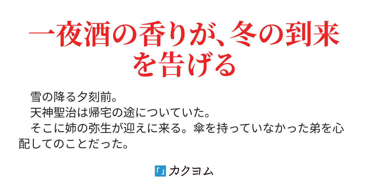 雪降る夜の一夜酒（kou） カクヨム
