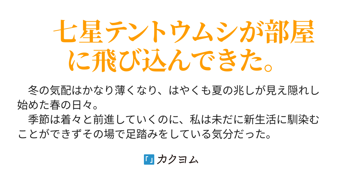 マリアビートル(洞貝 渉) カクヨム