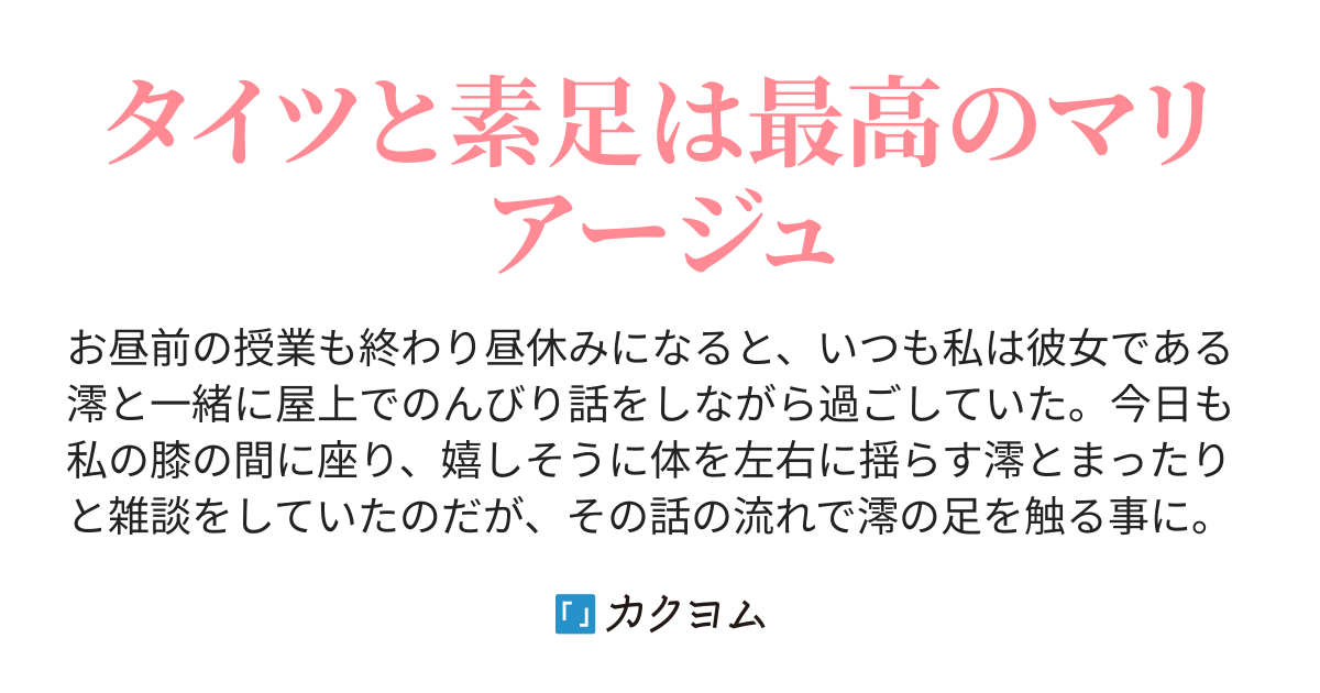 タイツによる絶対領域（御厨カイト） カクヨム