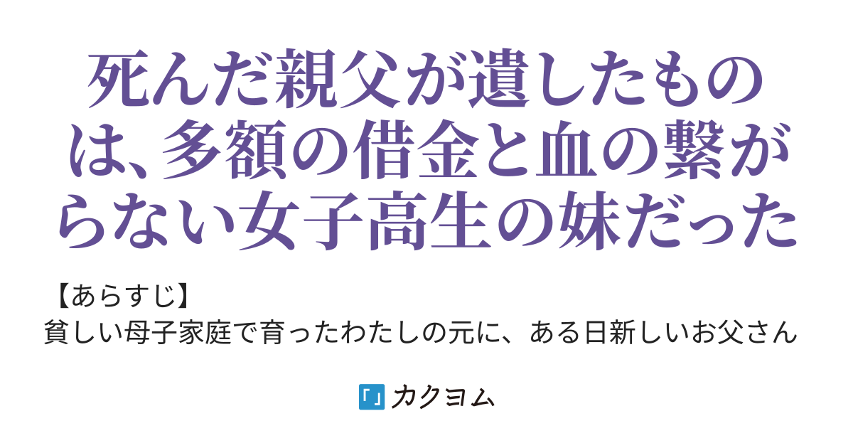 最近できたクールな義妹が可愛すぎて俺は今日も誘惑に負けそうです【前日譚】~朝日向火乃香と義理の父親~(火野陽登《ヒノハル》) カクヨム