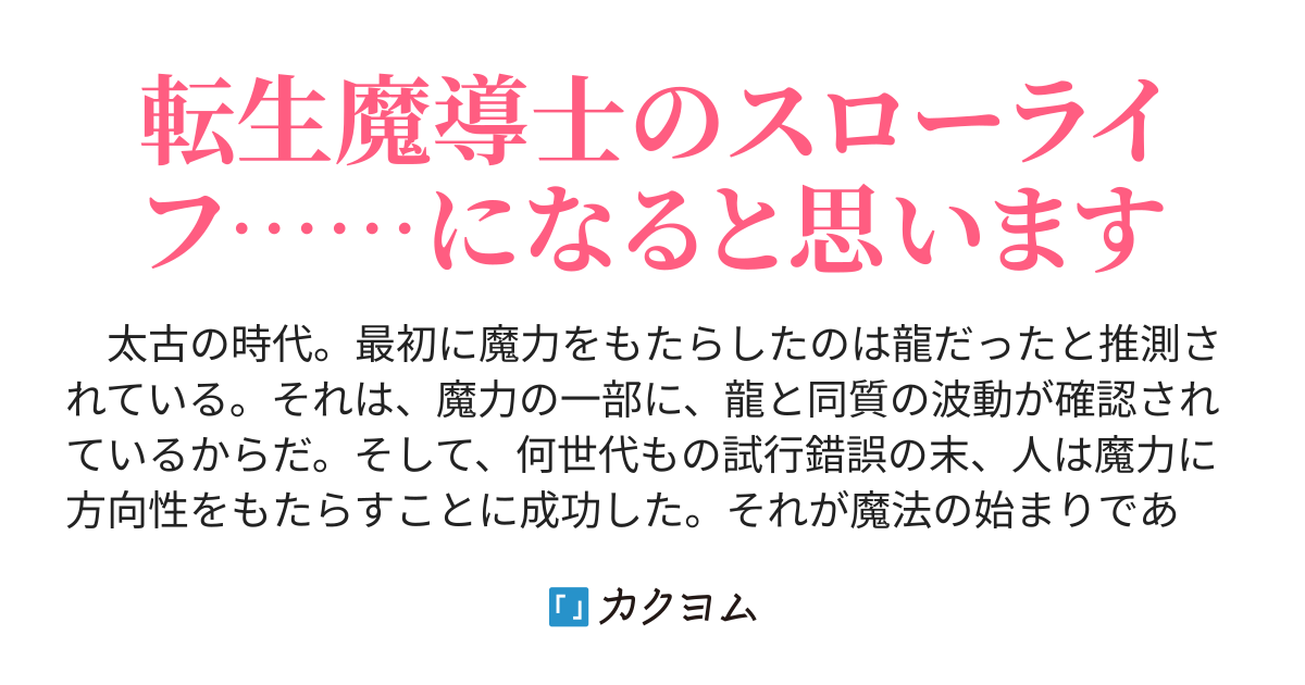 魔導師の記憶（モモん） カクヨム