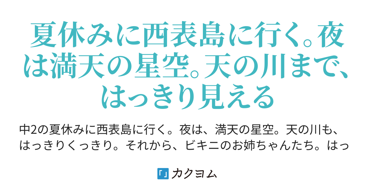 西表島の星（ヤッキムン） カクヨム