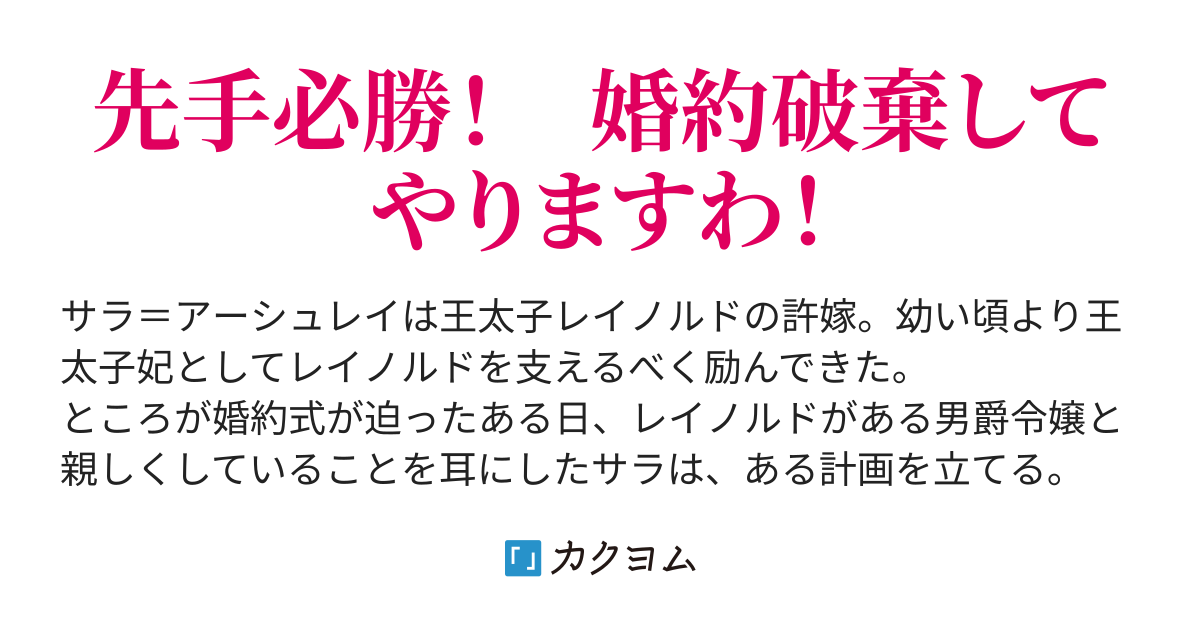悪役令嬢を演じて魅せます!─ポンコツ王太子とはオサラバしてやりますわ!─(まりんあくあ) カクヨム