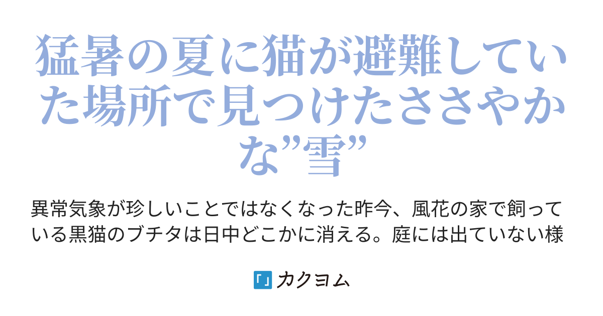 冷たい模様(肥後妙子) カクヨム