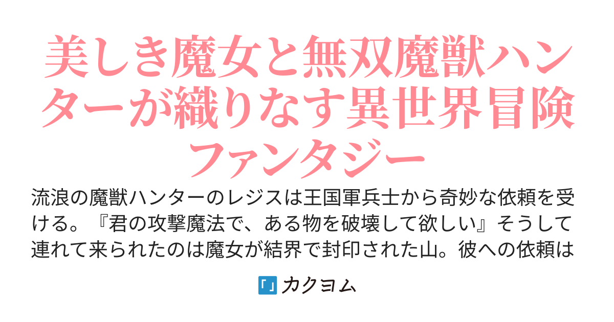 幻視の魔女と魔獣狩人〜封印された魔女を解き放ったら何故かその魔女と旅をすることになってしまった〜（十目イチヒサ） - カクヨム