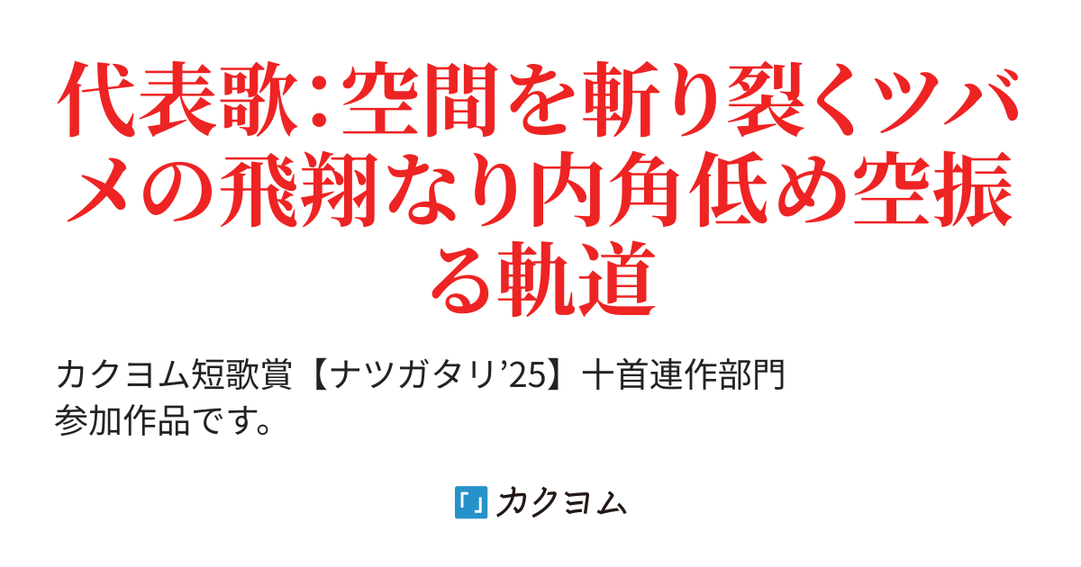 白球を追いかけて(夏の甲子園地区予選の歌)【カクヨム短歌賞10首連作部門】(大和田よつあし) カクヨム